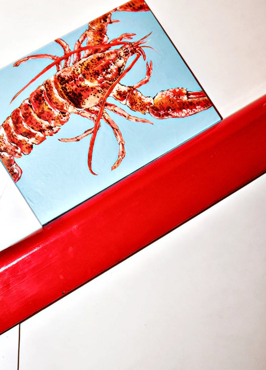 Lobster Painting – MOLLUSC HOUSE